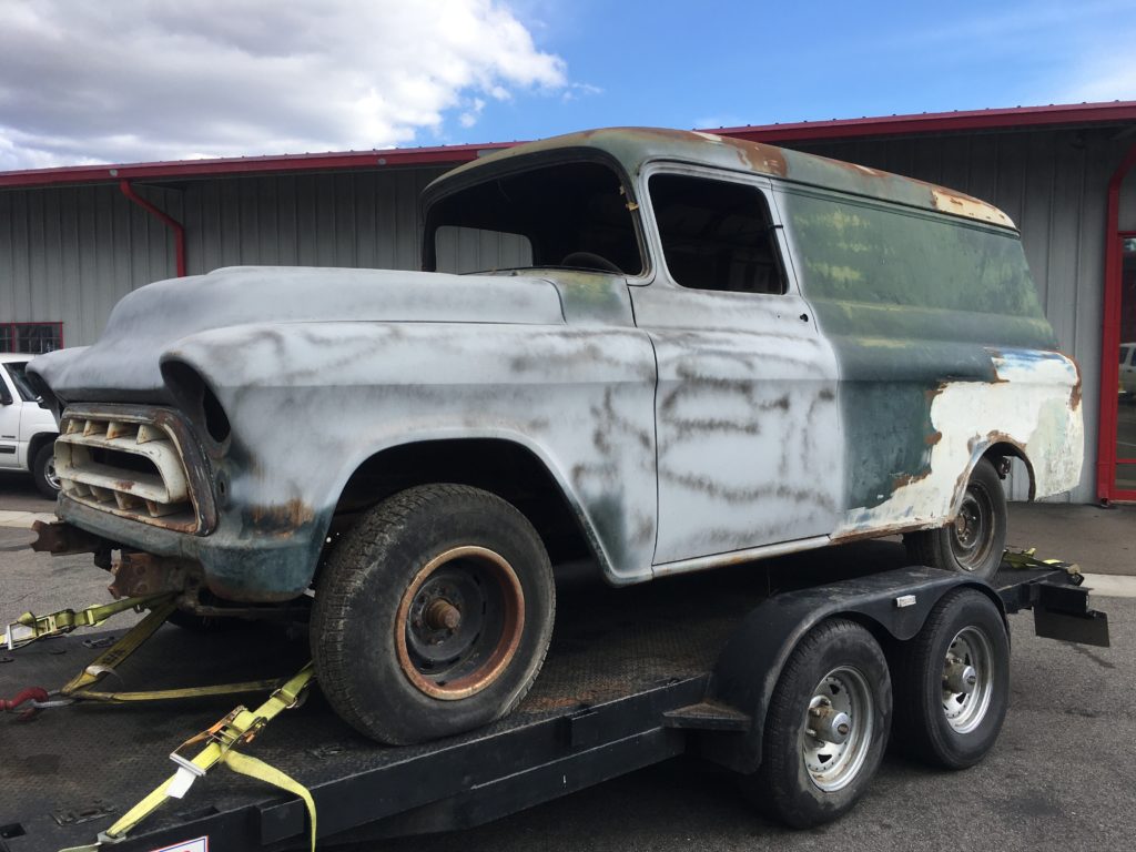 1957 Chevy Panel Truck - Hot Rods & Custom Stuff Inc.